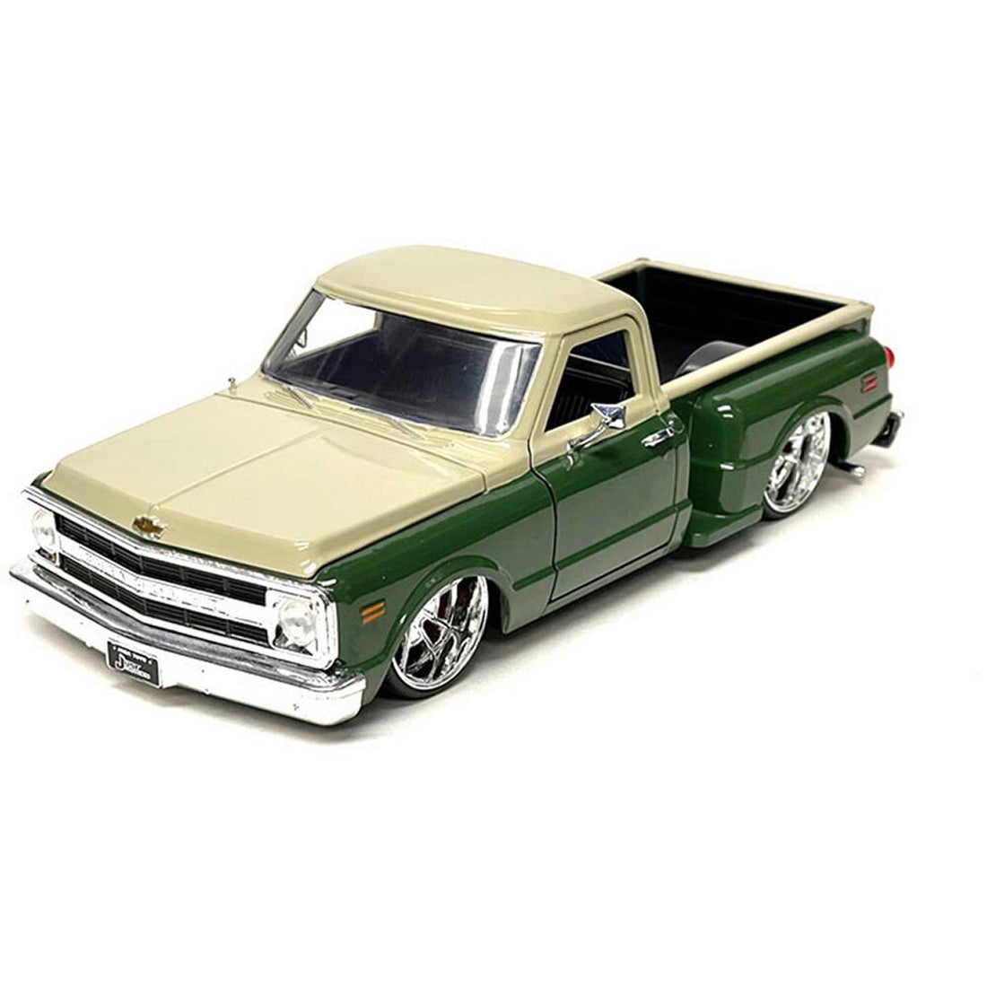 1969 Chevrolet C10 Stepside 1:24 Scale Diecast Model Truck – MINI MOTORZ